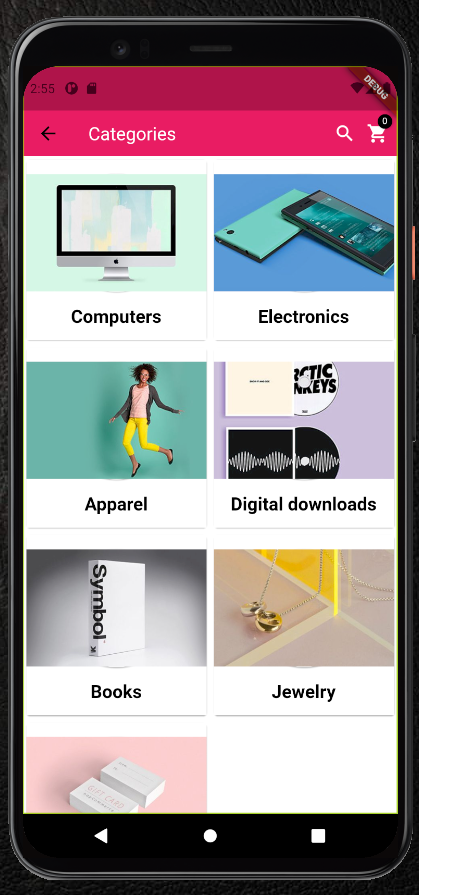 Nopcommerce Flutter Mobile App Leading Web Design And Development Seo Nopcommerce And Digital